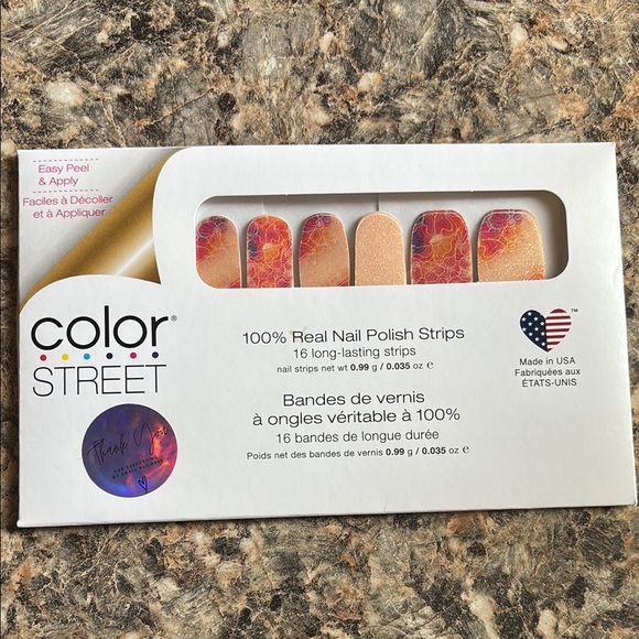 Color Street | Makeup | Color Street Poppy That 0 Real Nail Polish ...